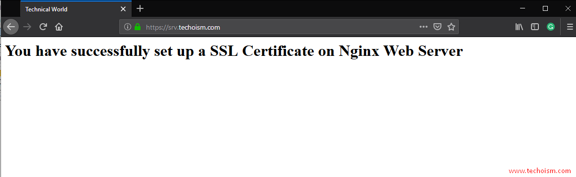How To Install Certbot Ssl Certificate To Secure Nginxapache On Rhel