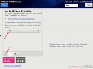How to Install CentOS 8 with Screenshot