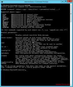 Basic Commands to Manage WebSite/AppPool in IIS
