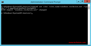 How to Create a WebSite/AppPool in IIS using Command Line