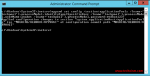 How to Create a WebSite/AppPool in IIS using Command Line